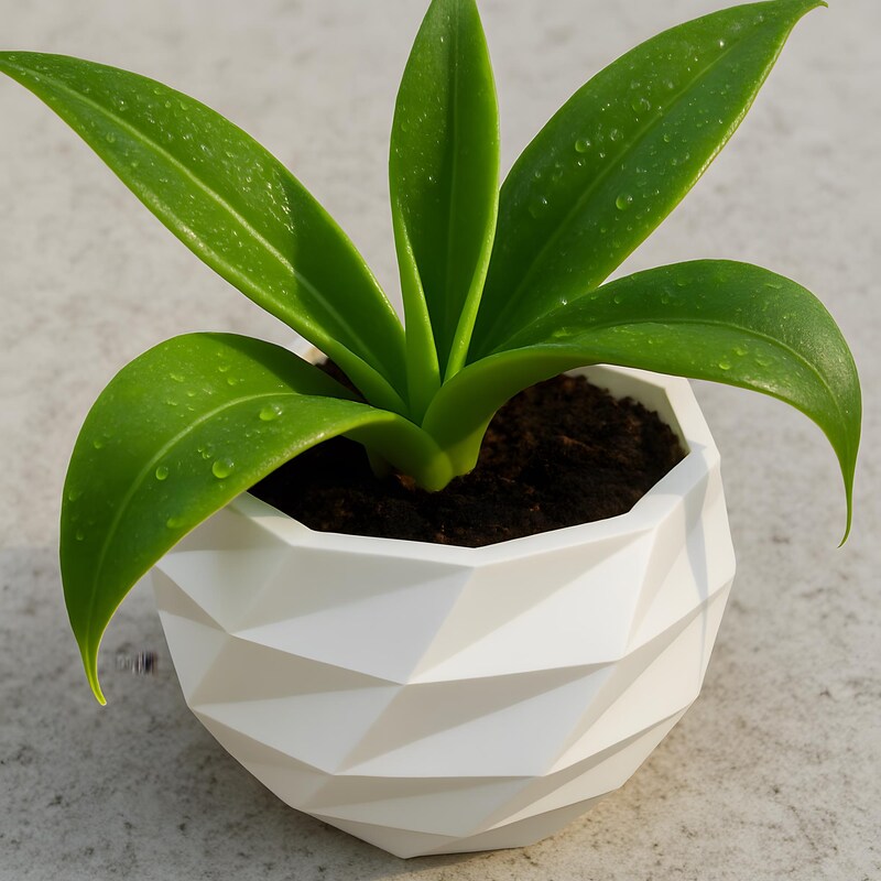 Geometric Planter - Etsy