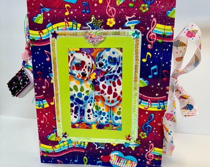 Lisa Frank Junk Journal Coloring Book, Back to School Retro Journal ...