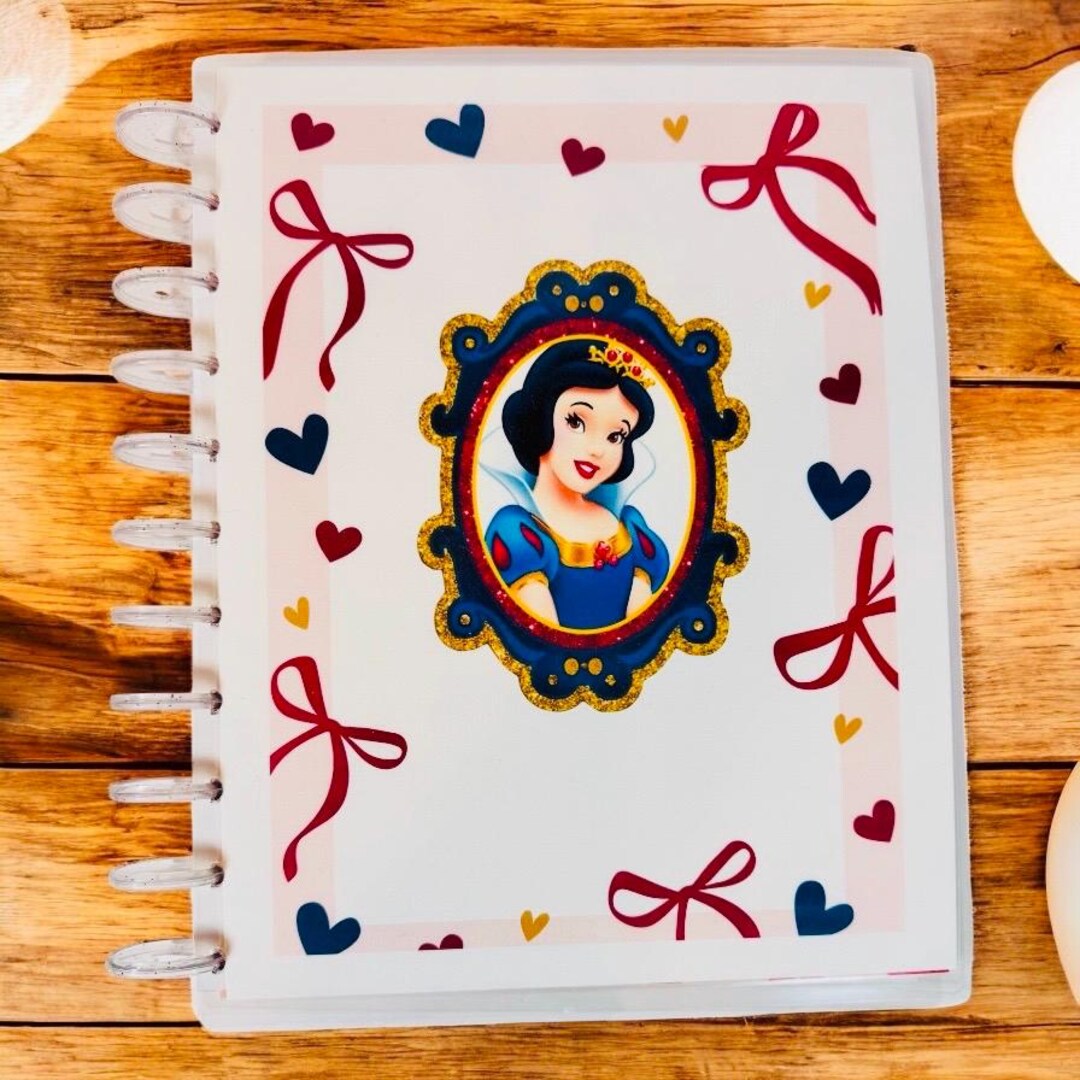 Snow White Handmade Coloring Book: Disc Bound, Removable Pages - Etsy