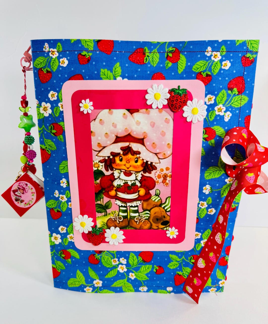 Strawberry Shortcake Junk Journal Handmade Coloring Book, Notes, Disney ...