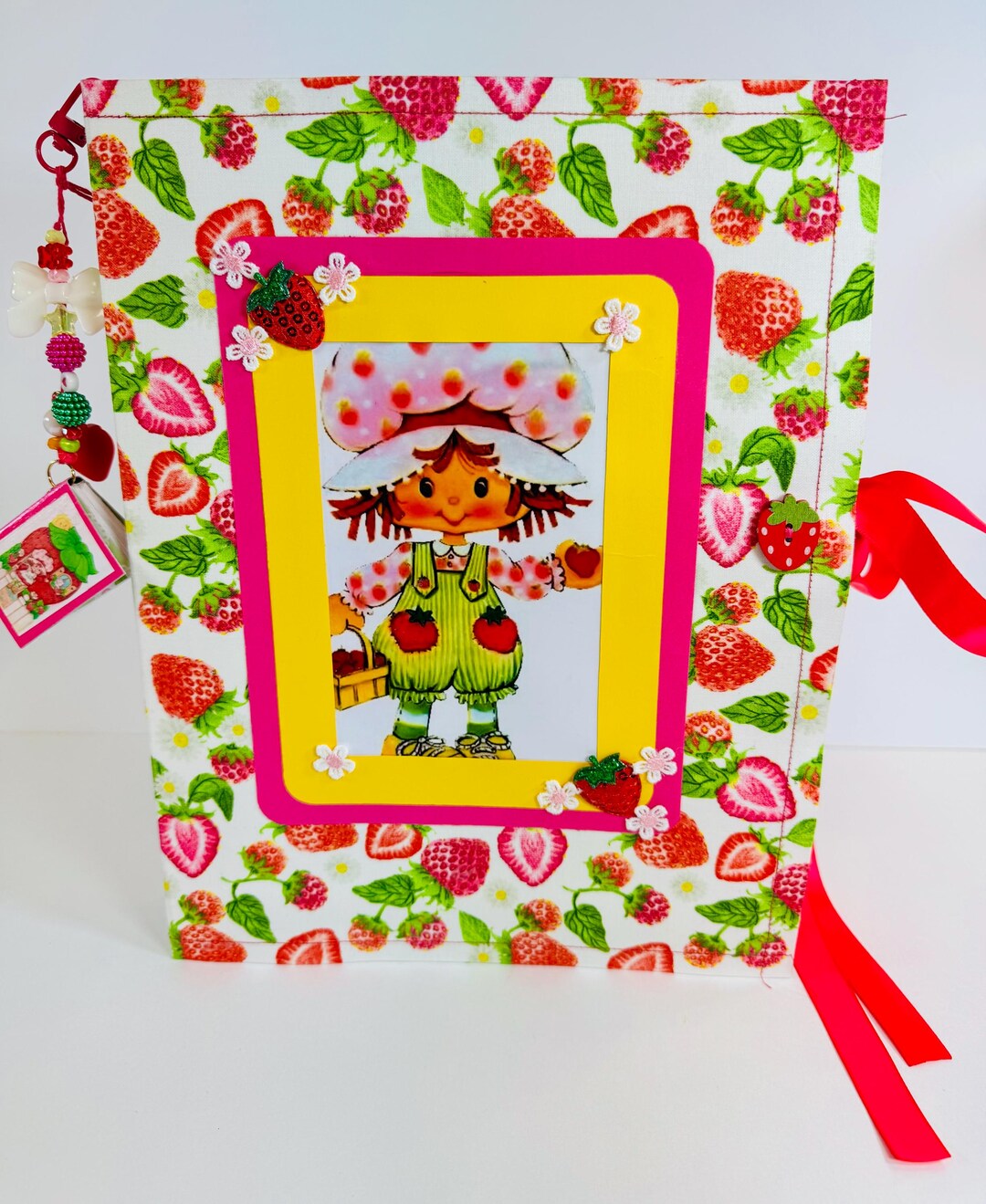 Strawberry Shortcake Junk Journal Handmade Coloring Book, Notes, Disney ...