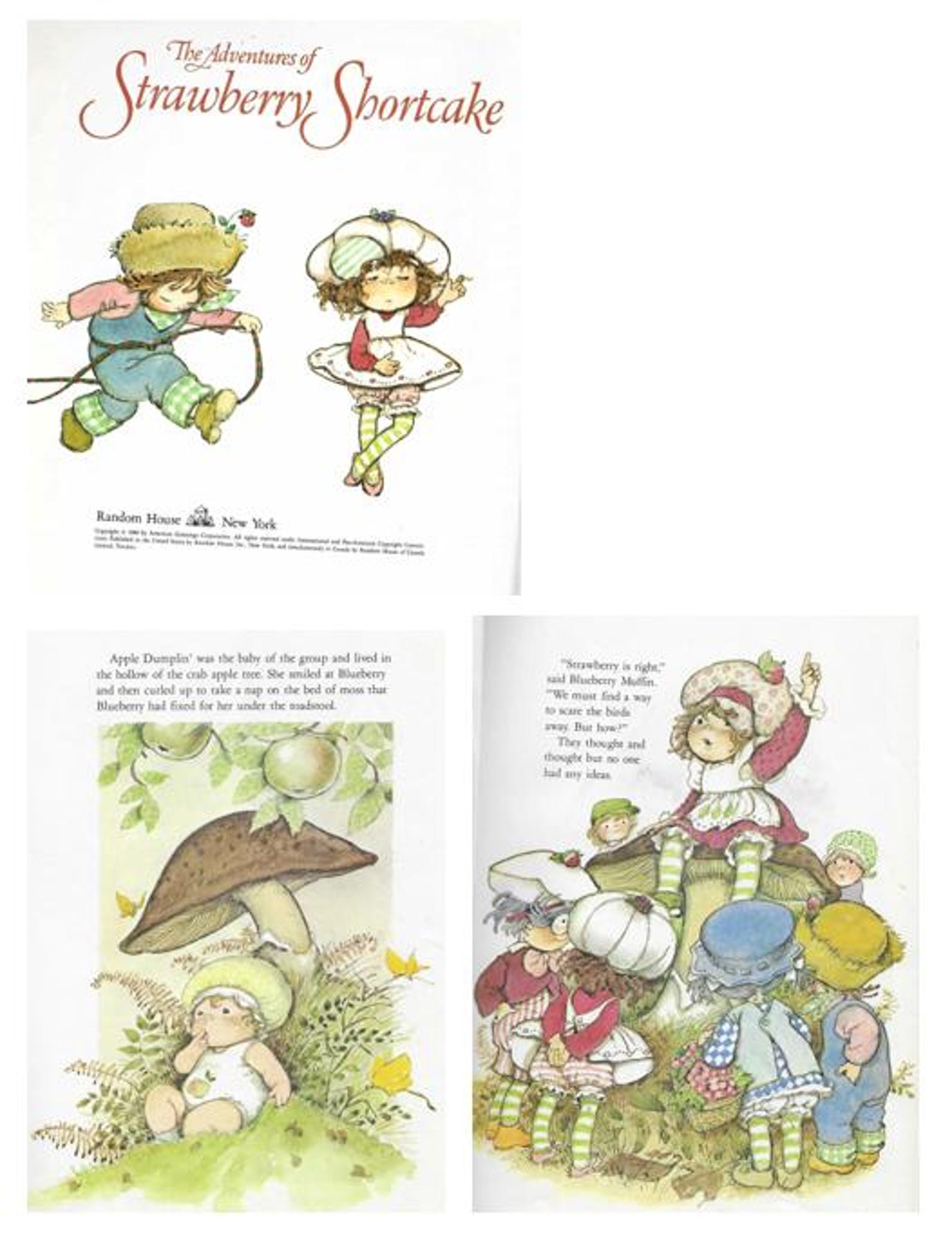 Strawberries and Strawberry Shortcake Printable Ephemera, Fussy Cut ...