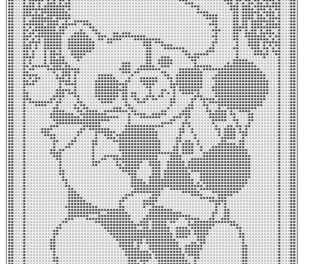 Polar Bear Winter Filet Crochet Pattern - Etsy Canada