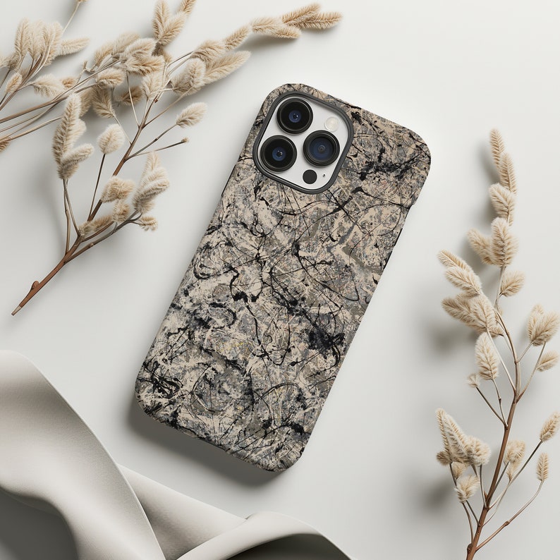 Jackson Pollock Abstract Art Paintings Phone Case Iphone, Samsung ...