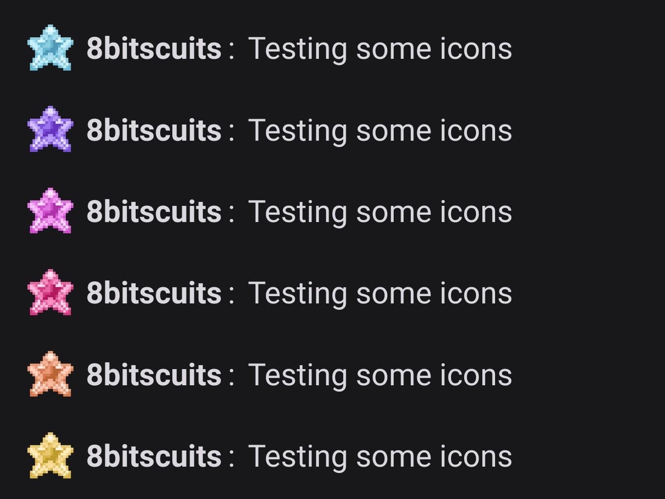 Crystal Star Badges / Emotes • Pixel Art Icons • Cute Twitch Reward ...