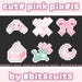 Cute Pink Pixels • Pixel Art Icon Pack • Cute Twitch Sub Bit Badges ...