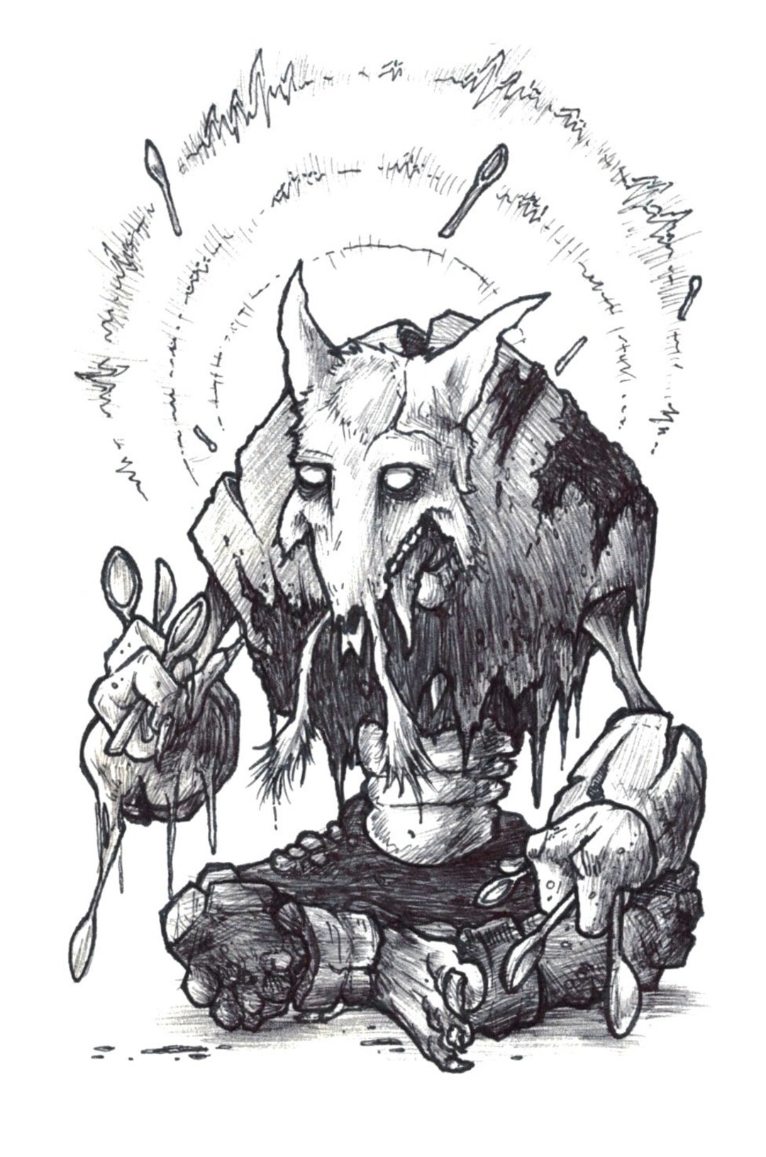 Pokemonstrosities Custom Pokemon Horror Prints 8x10 first Buyers Bonus ...