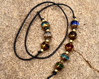 Assorted Beaded Bookthongs String Bookmarks Bookworm Gift Book Lover ...