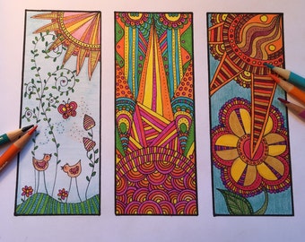 DIY BOOKMARKS Instant PDF Digital Download Printable | Etsy