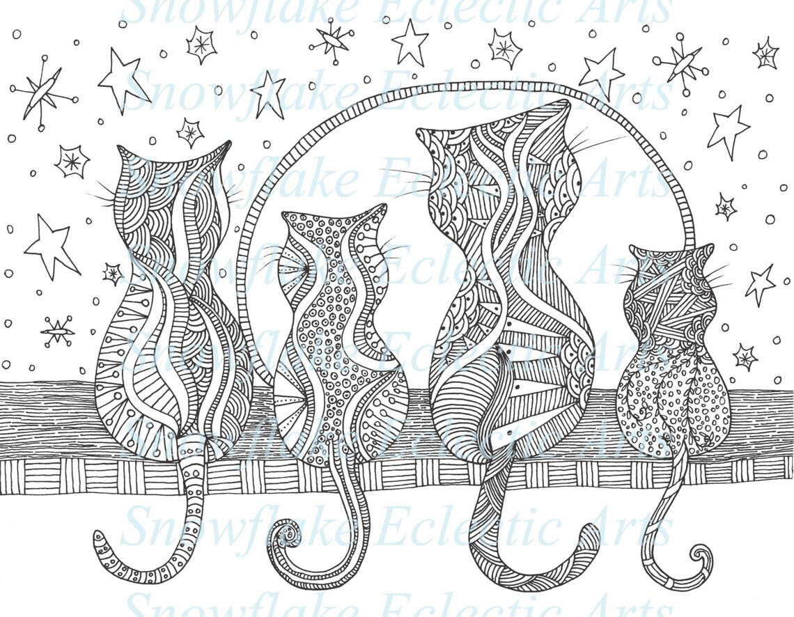 DIY COLORING Page Instant PDF Digital Download Printable - Etsy