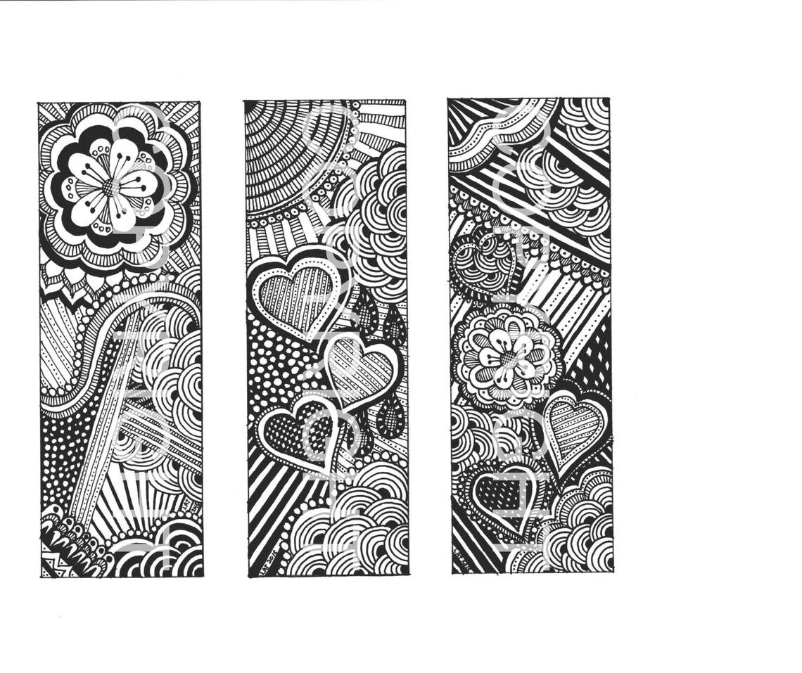 DIY BOOKMARKS Instant PDF Digital Download Printable | Etsy