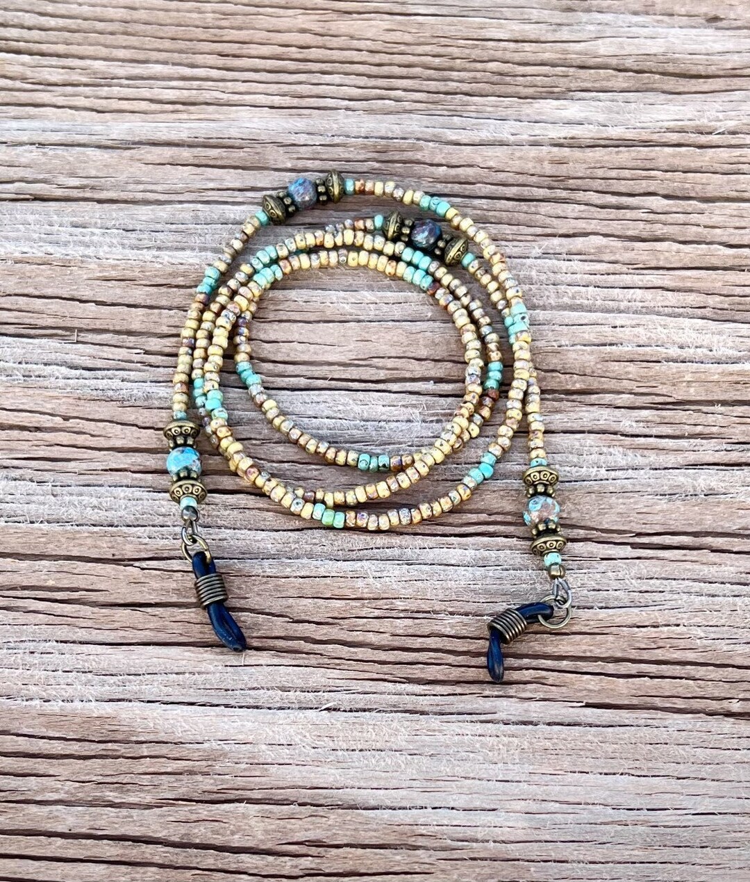 Boho Eye Glass Lanyard Chain Rustic Eyeglass Sunglass Chain Sunglasses ...