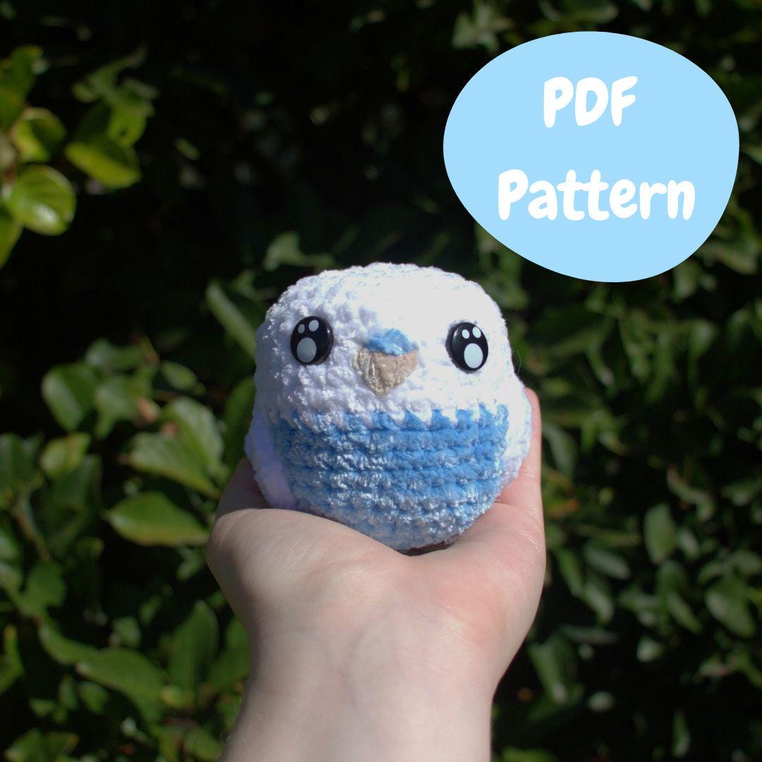 Crochet Amigurumi Budgie Pattern - Etsy
