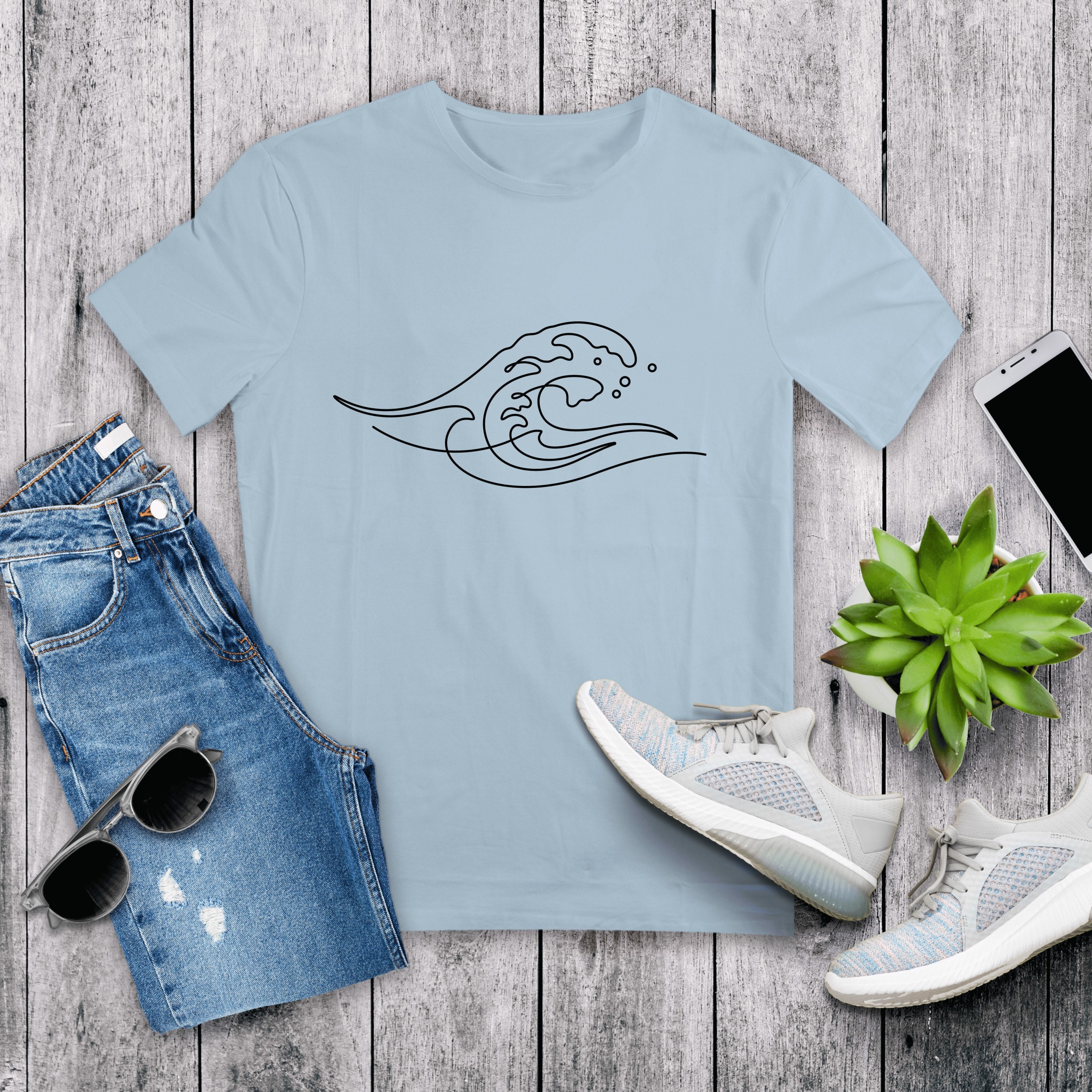 Ocean Waves Svg, Waves Svg, Sea Waves Svg, Waves Silhouette, Waves Clipart, Waves Vector, Ocean ...