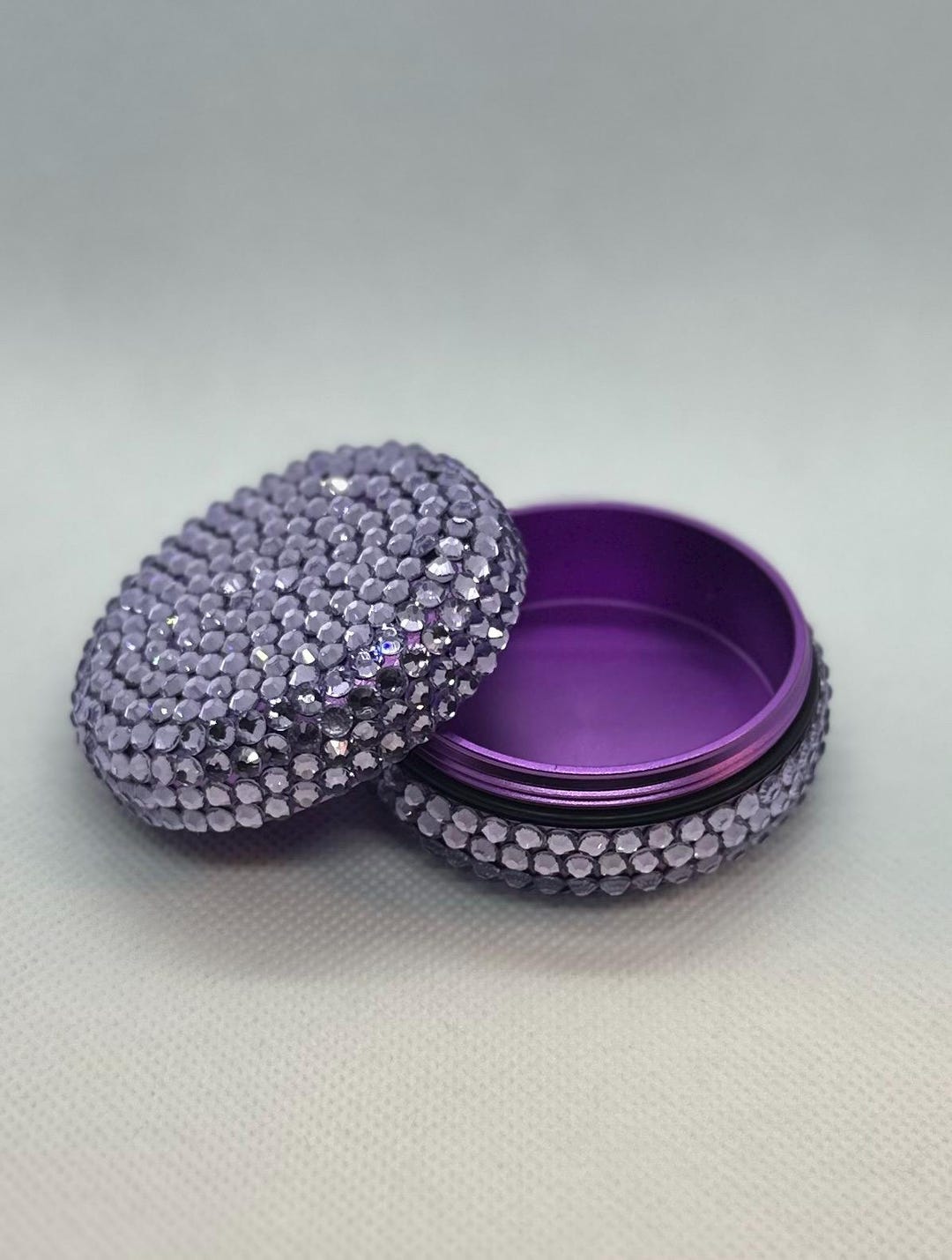 Rhinestone Pouch Container - Etsy