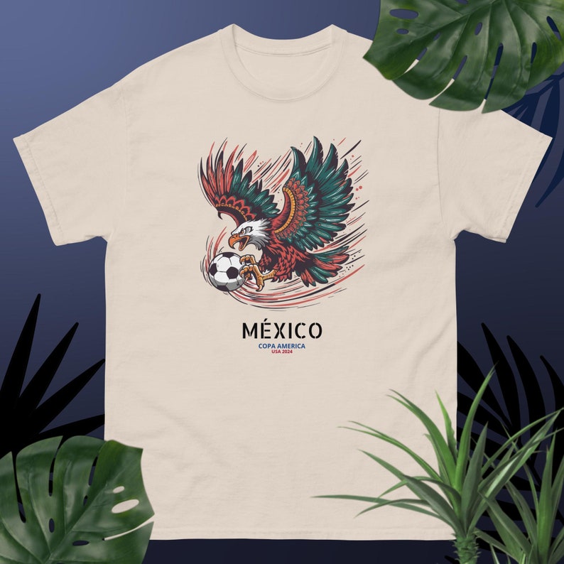 Mexico COPA America 2024 Soccer Jersey! Mexican Futbol Camiseta! Eagle T-shirt! Mexican Tee ...