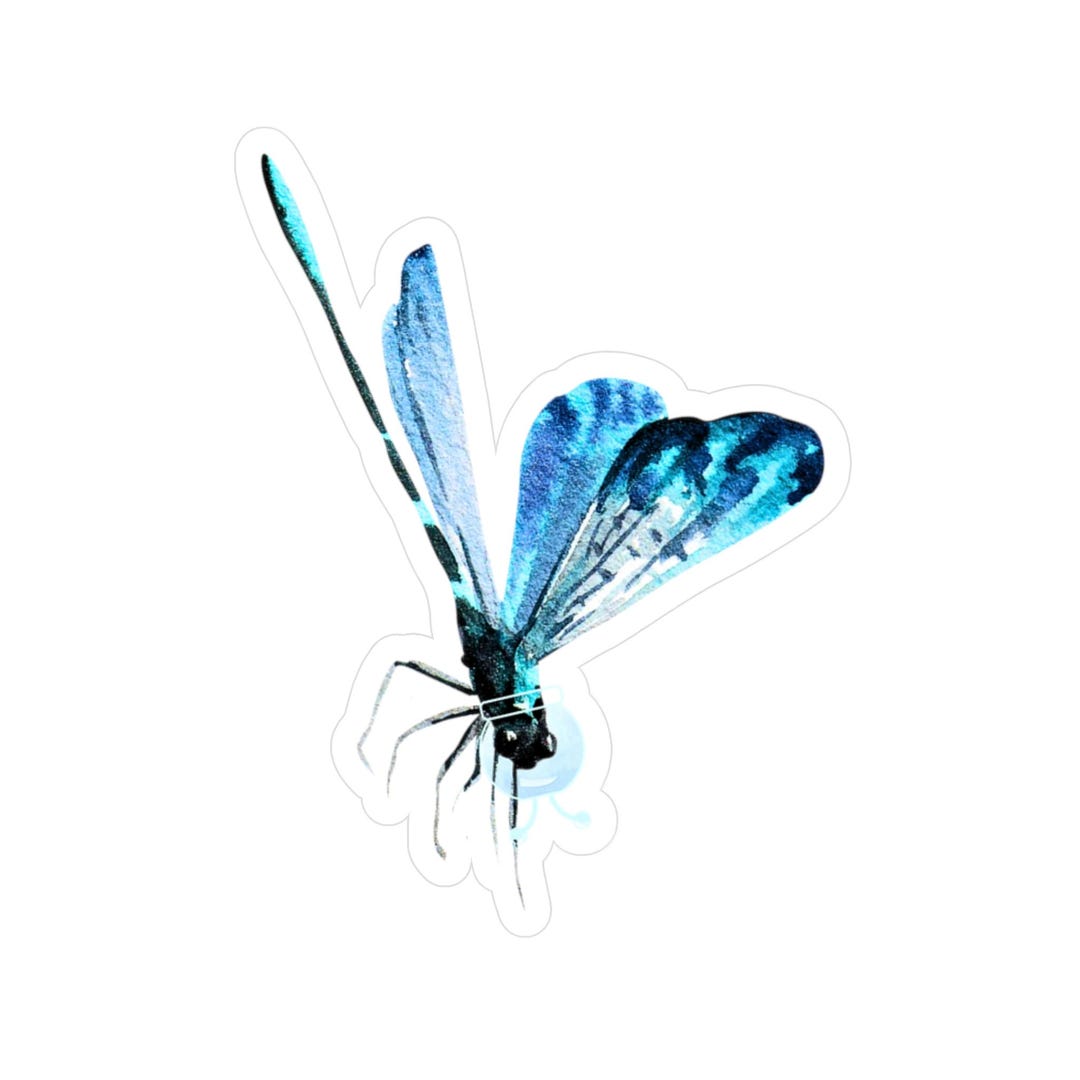 Space Bugs, Dragonfly Astronaut, Cute Creative Funny, Kiss-cut Vinyl ...