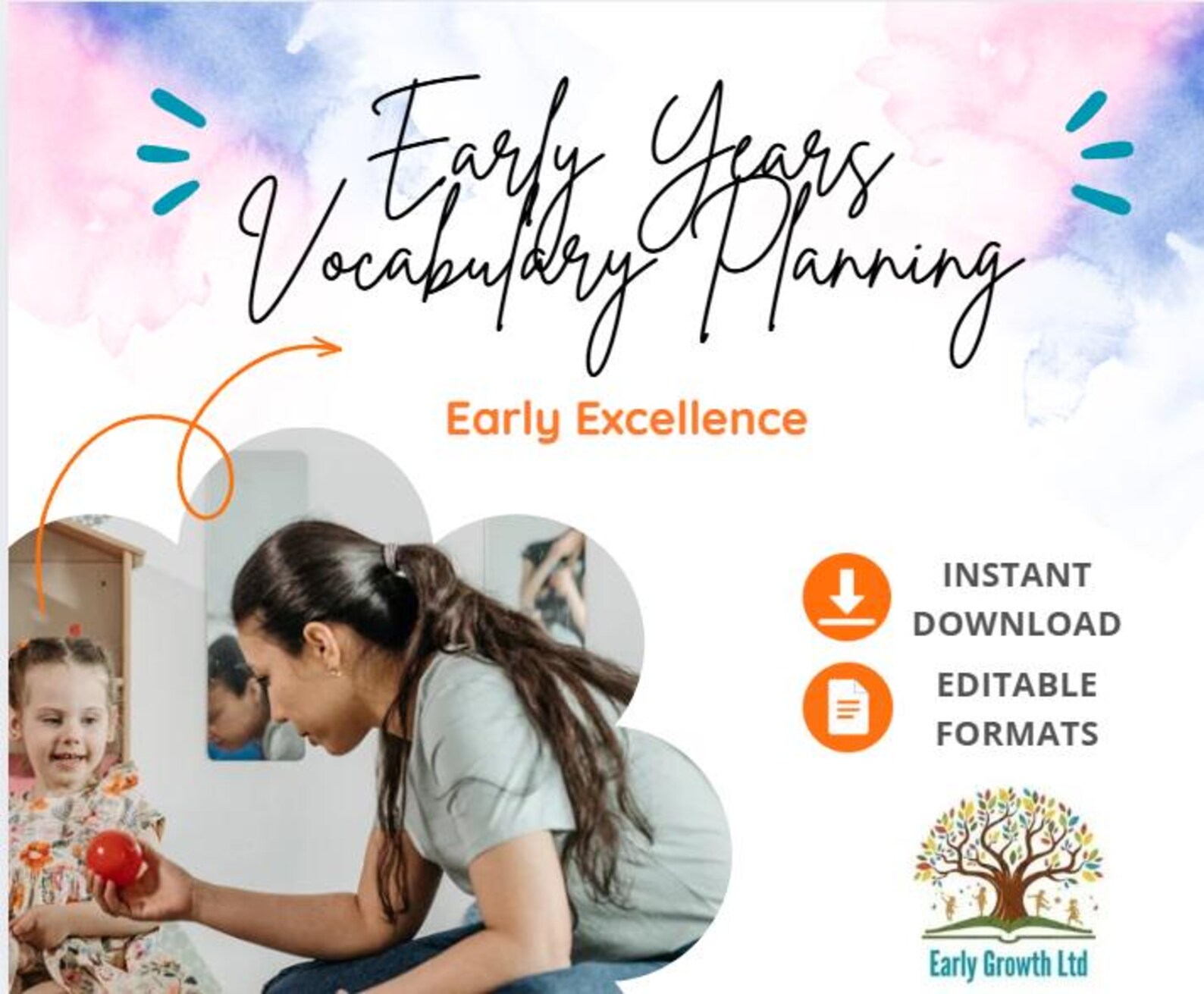 Early Years Vocabulary Planning Pyramids - Early Excellence – Editable ...