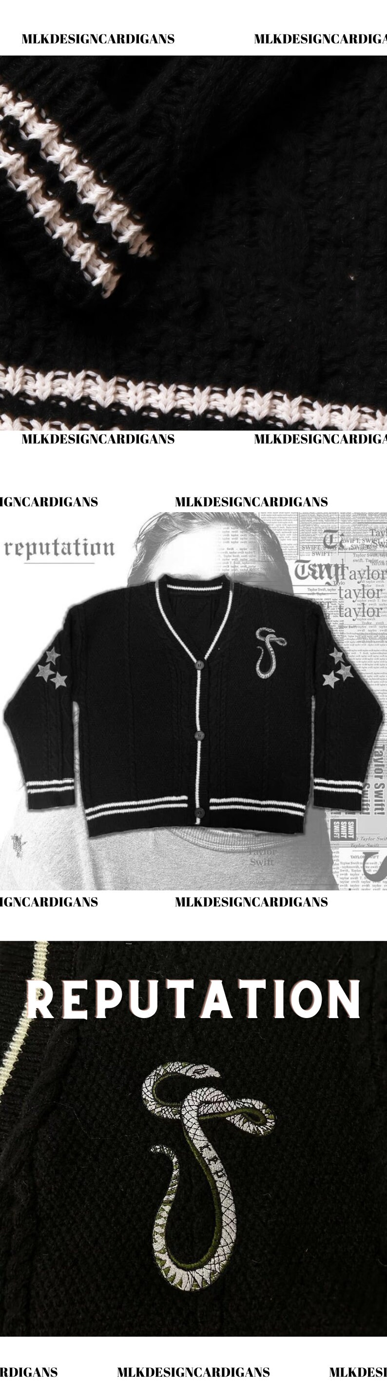 Taylor Swift Cardigan/1989 Blue Folk Cardigan/gift for Fans/v-neck ...