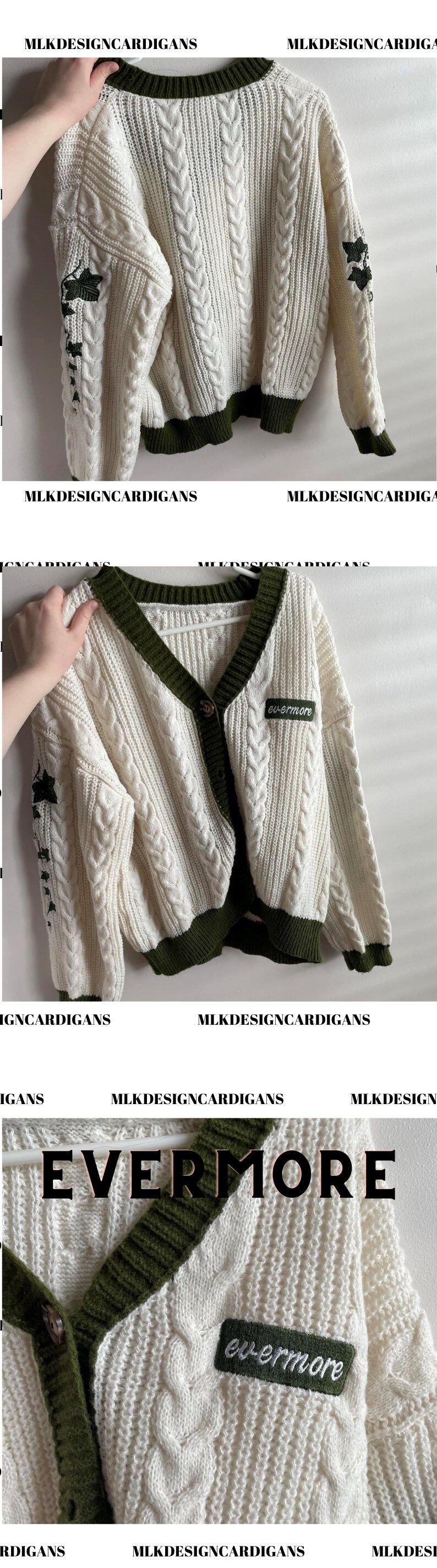 Taylor Swift Cardigan/1989 Blue Folk Cardigan/gift for Fans/v-neck ...