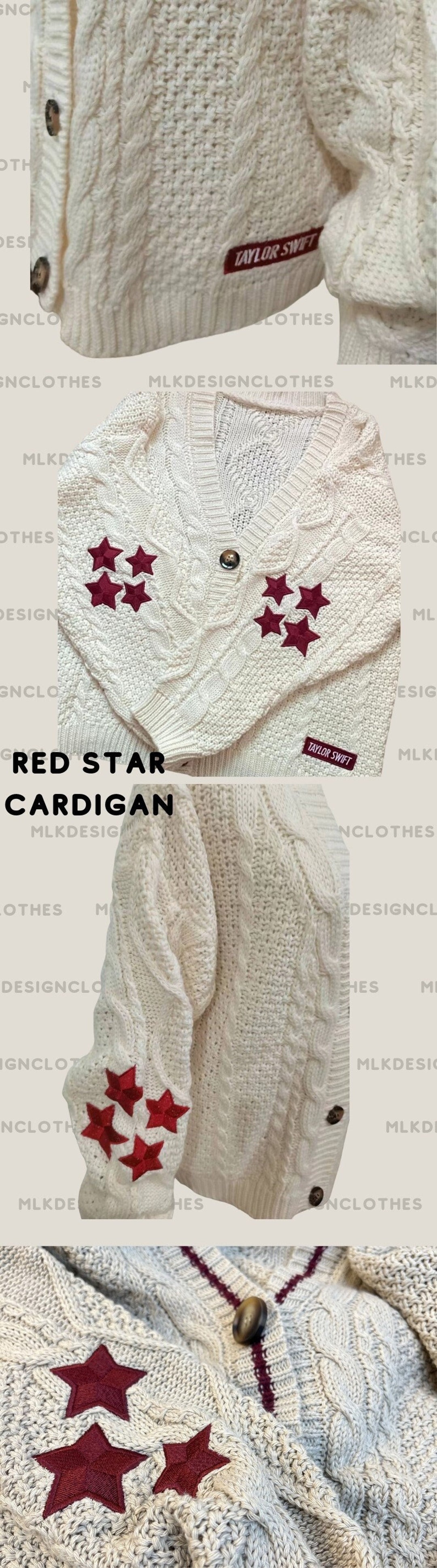 Taylor Swift Cardigan/1989 Blue Folk Cardigan/gift for Fans/v-neck ...