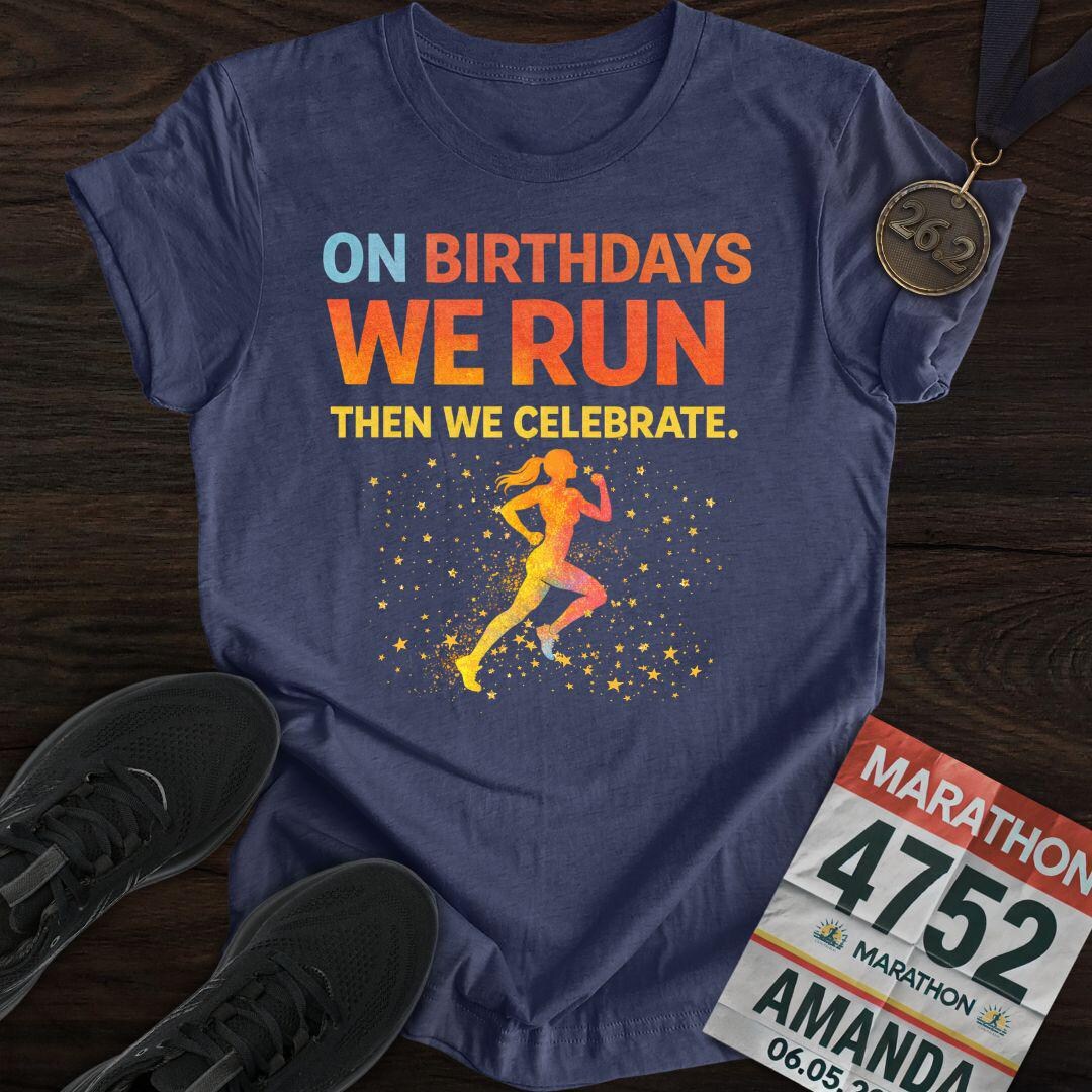 Birthday Gift for Runner, Running Tshirt, Gift for Marathon, Running ...