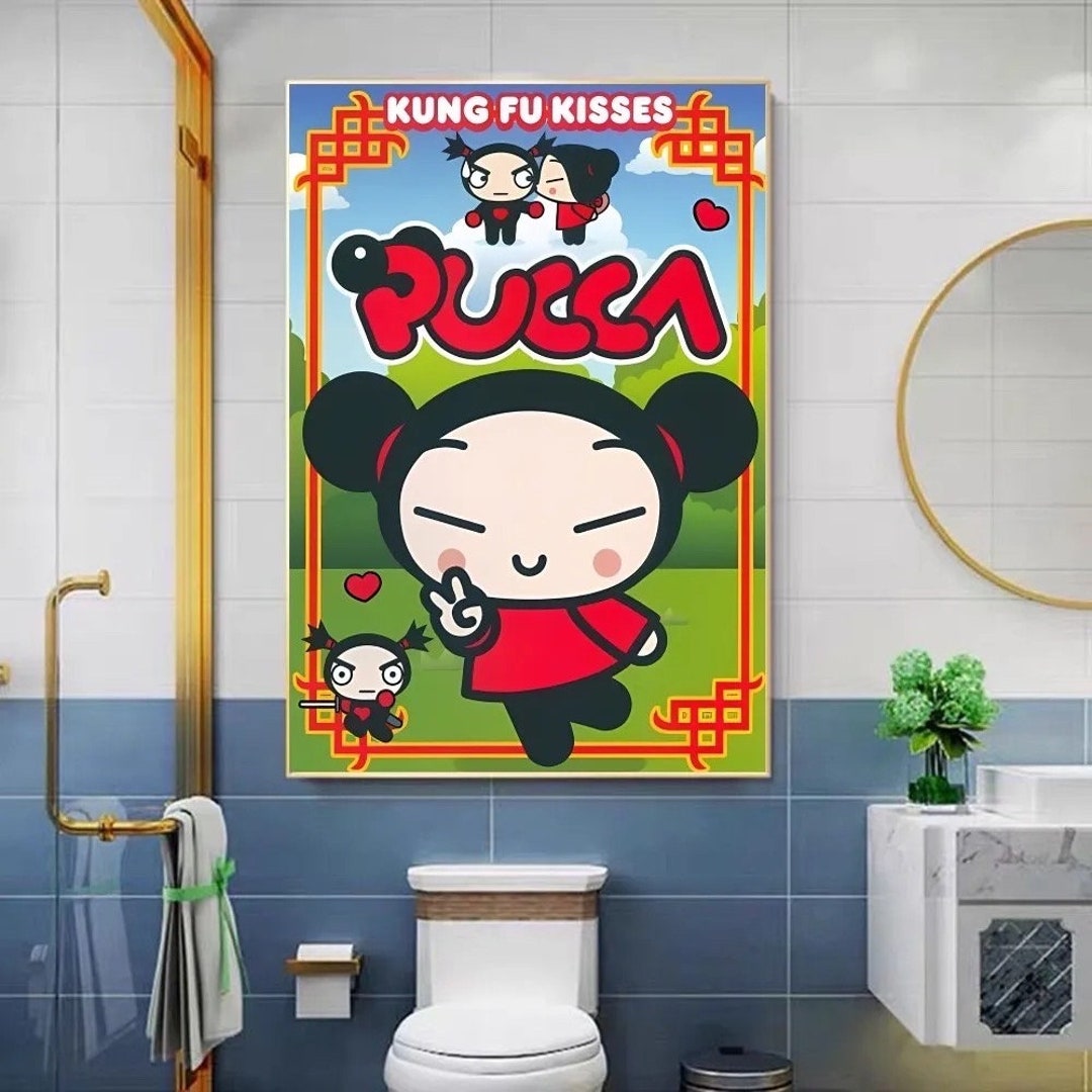 Cartoon Wall Art: Cute Wall Art Poster, Pucca Poster, Anime Themed ...