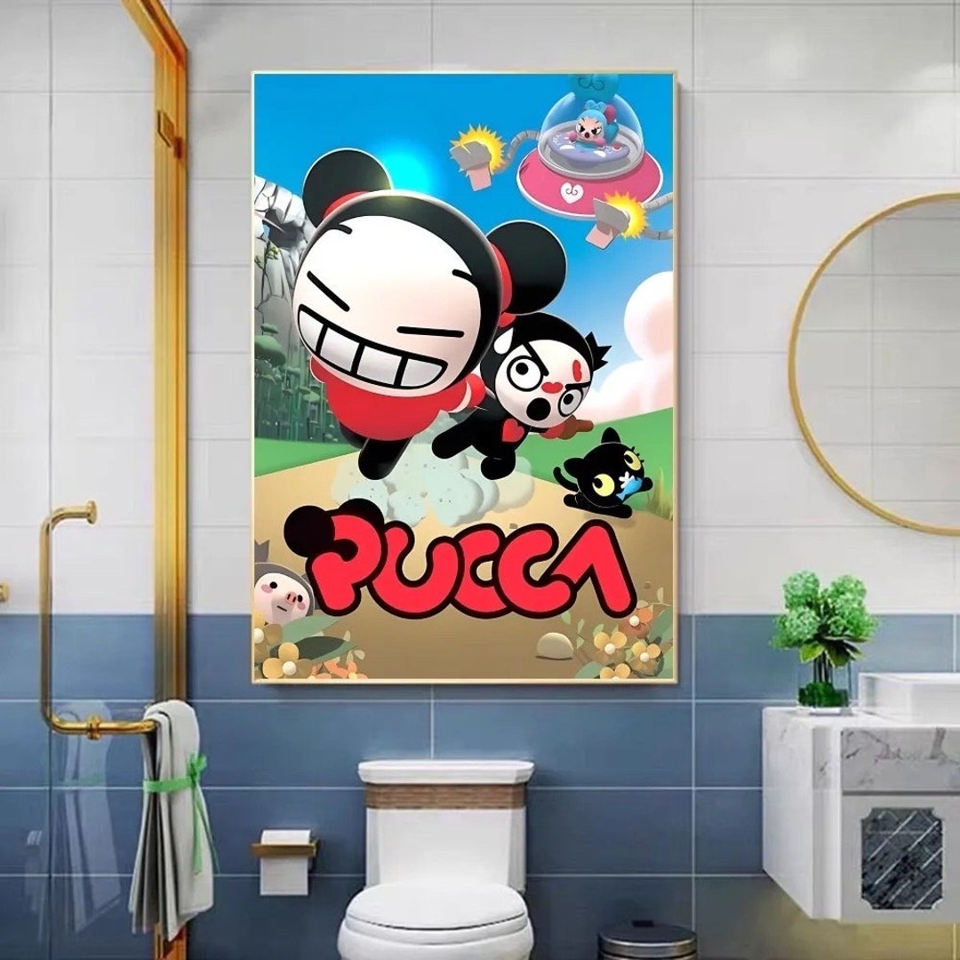 Cartoon Wall Art: Cute Wall Art Poster, Pucca Poster, Anime Themed ...