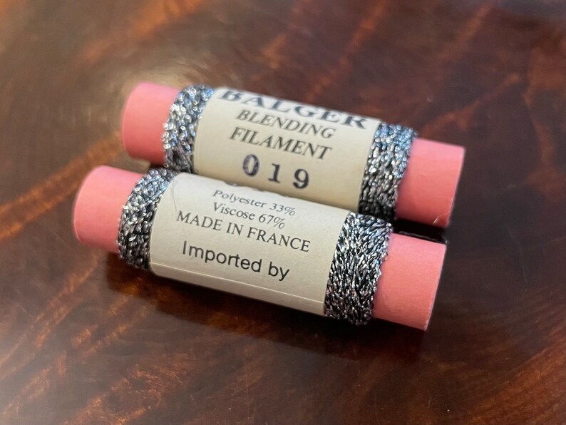 Balger kreinik Sparkly Blending Filament Pewter 019 Viscose/polyester ...