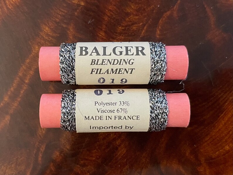 Balger kreinik Sparkly Blending Filament Pewter 019 Viscose/polyester ...