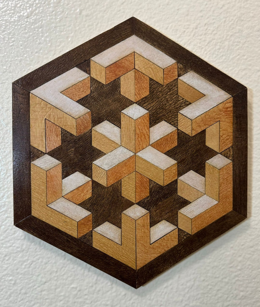 Optical Illusion Wall Art - Etsy