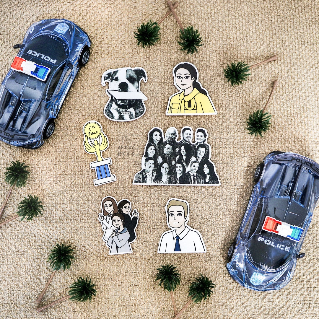 The Rookie Stickers, Cartoon Stickers, Realistic Stickers, the Rookie ...