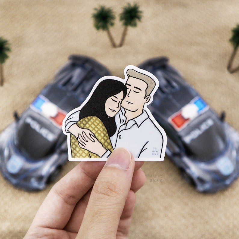 The Rookie Couples Stickers, Chenford Stickers, Wopez Stickers, Cartoon ...
