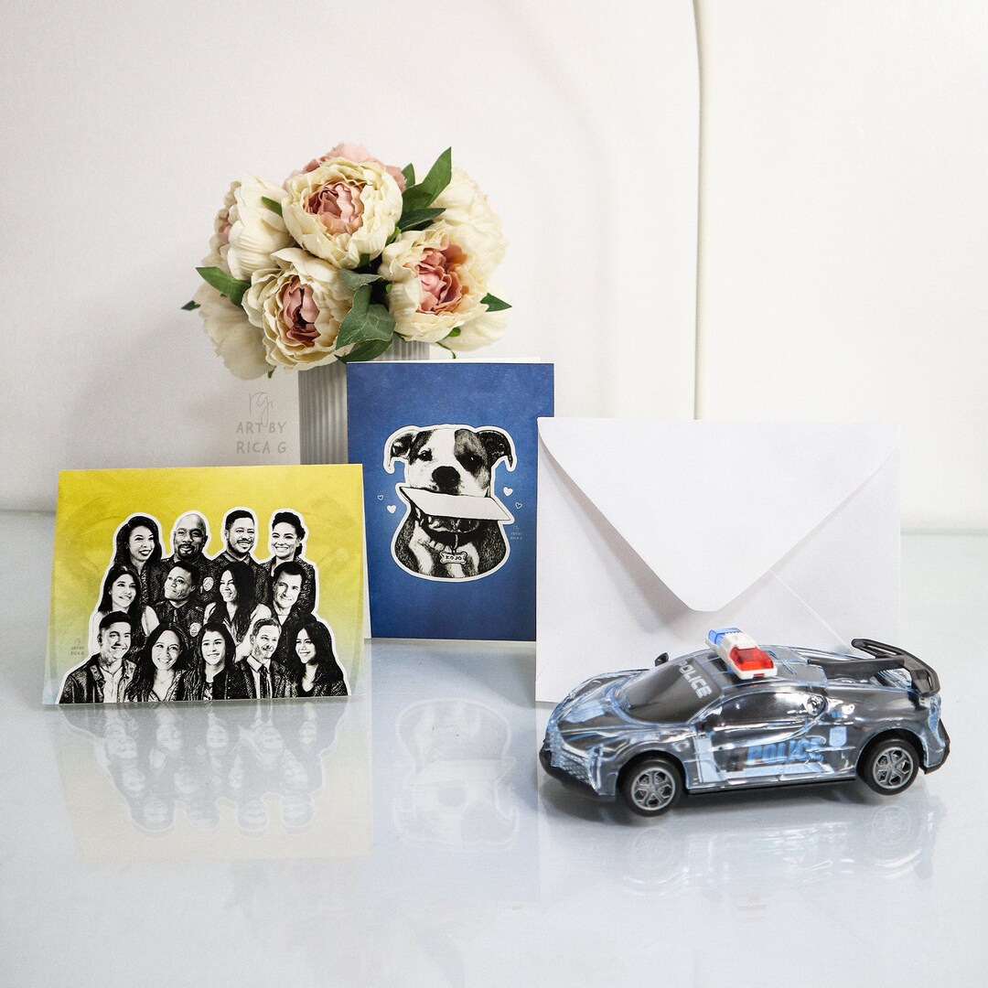 The Rookie Greeting Cards, the Rookie Cast Card, Kojo Card // Realistic ...