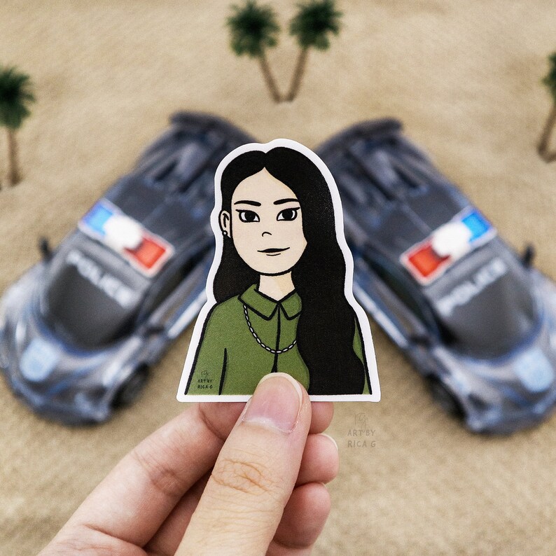Lucy Chen Stickers, the Rookie Stickers, Cartoon Stickers, Undercover ...