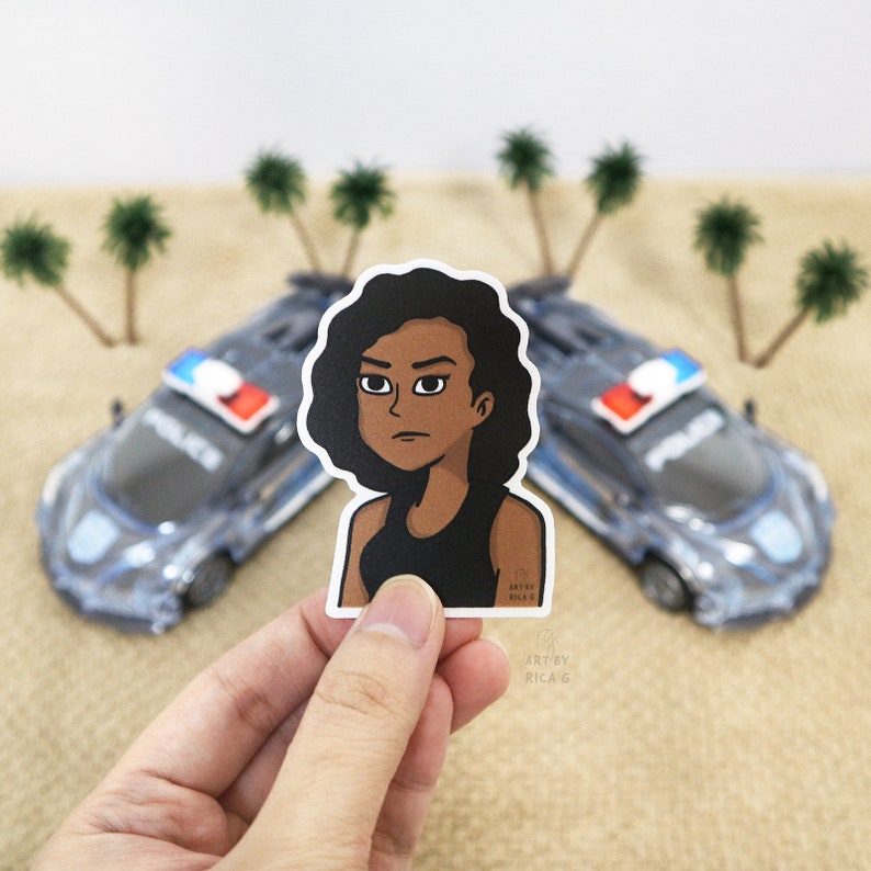 The Rookie Stickers, Cartoon Stickers, Angela, Nyla, Celina, Aaron ...