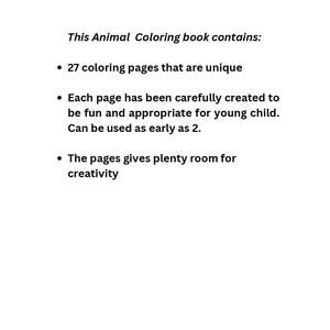 My First ABC Animal Coloring Book - Etsy