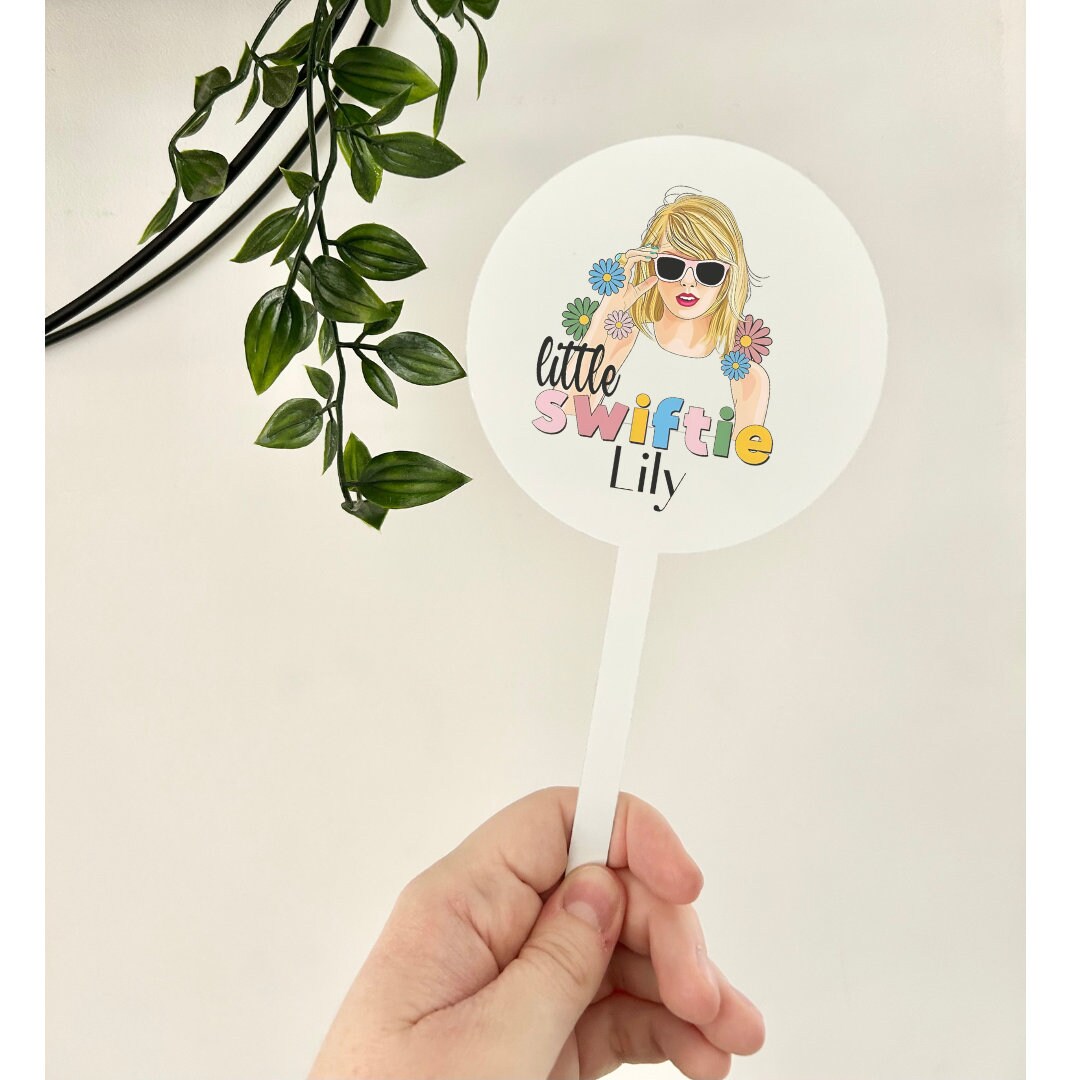 Custom Swifty Cake Topper, Personalised, Birthday Cake, Party Cake ...