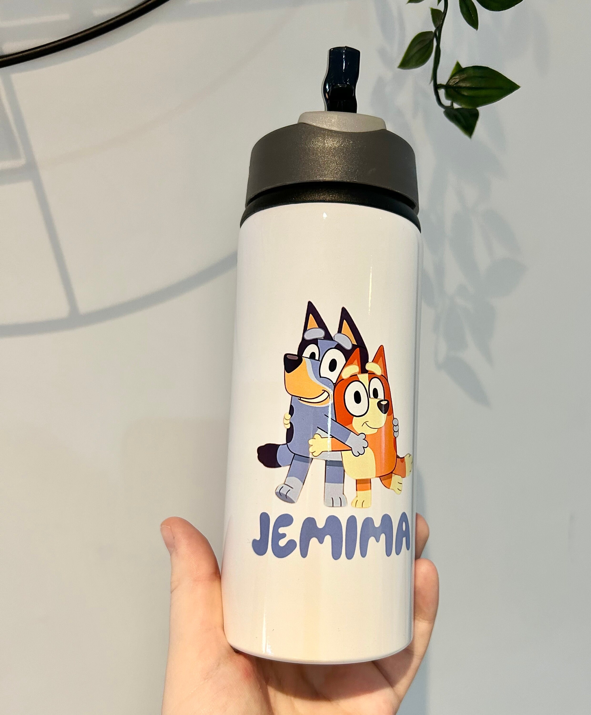 Custom Blue Bottle, Blue Style Bottle, Wording on Bottle, School Bottle ...