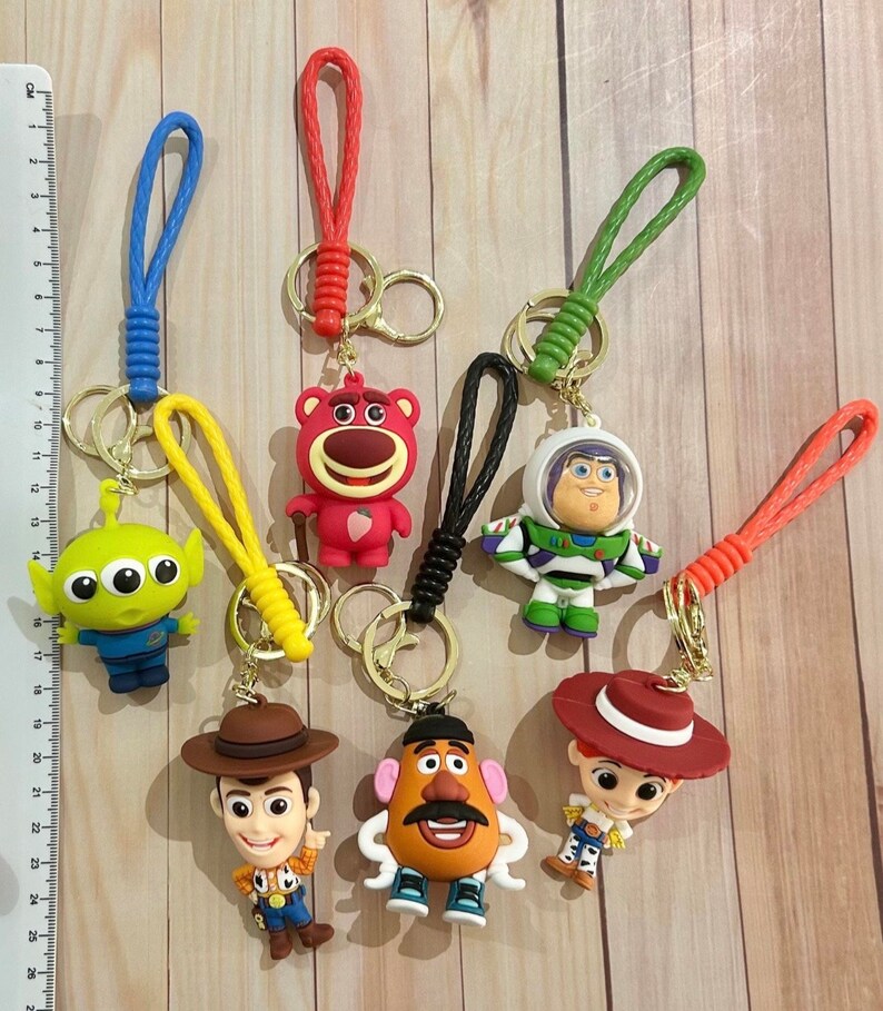 Toy Story Key Ring, Toy Story Gift, Toy Story Present, Woody, Buzz ...