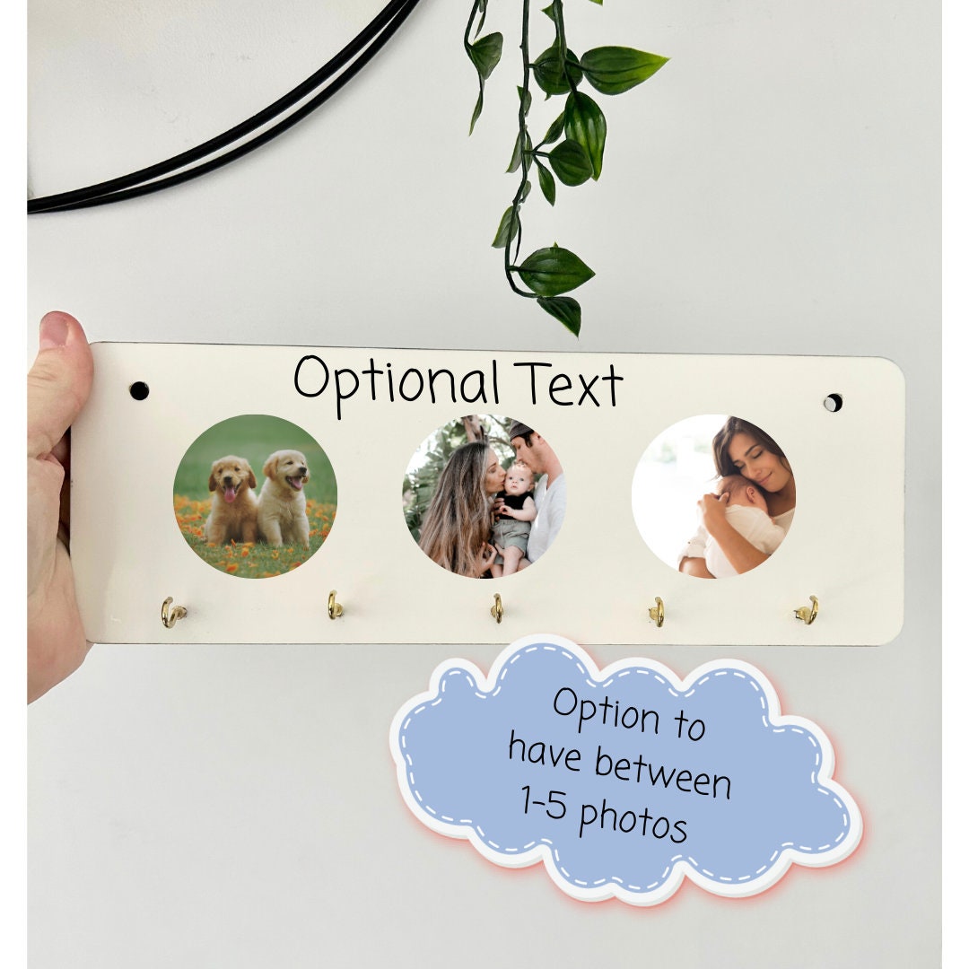 Custom Key Holder, Personalised Key Holder, Family Name, Couples Gift ...