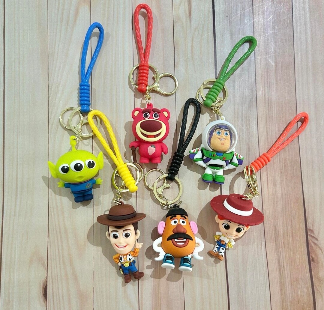 Toy Story Key Ring, Toy Story Gift, Toy Story Present, Woody, Buzz ...