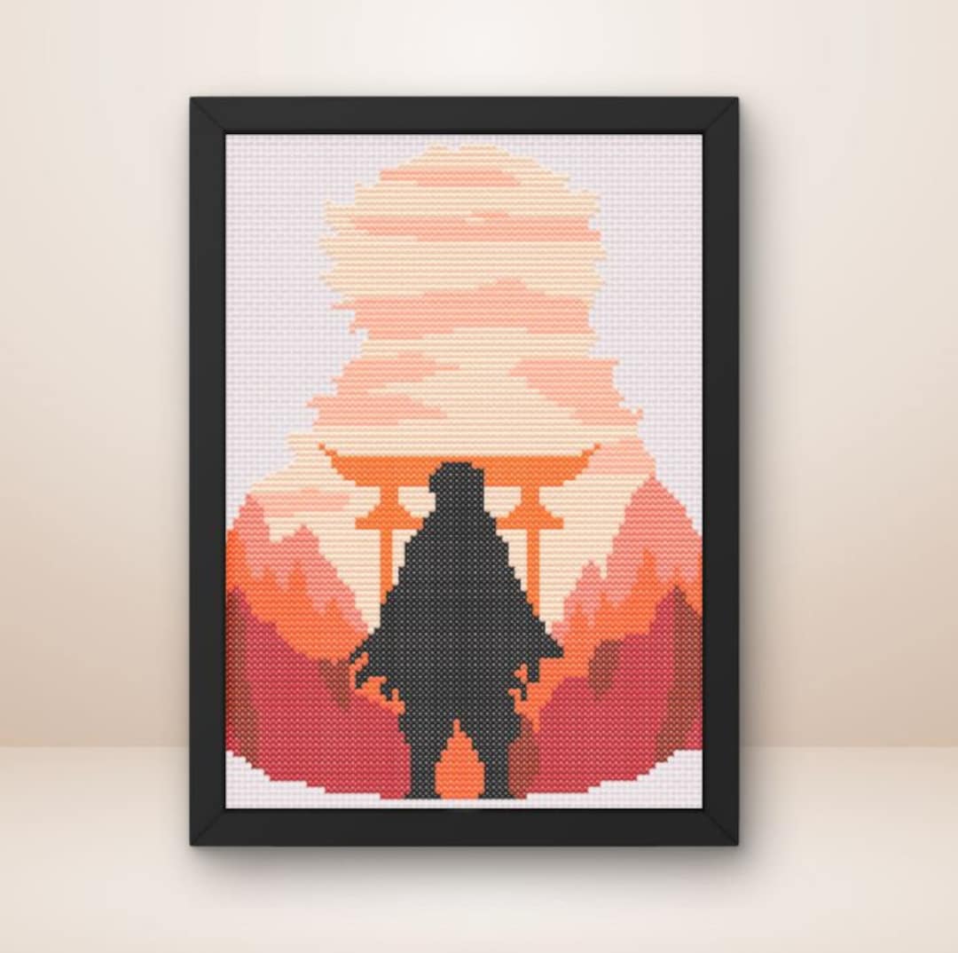 Kyojuro Rengoku - Demon Slayer: Kimetsu No Yaiba- Pattern Cross Stitch ...