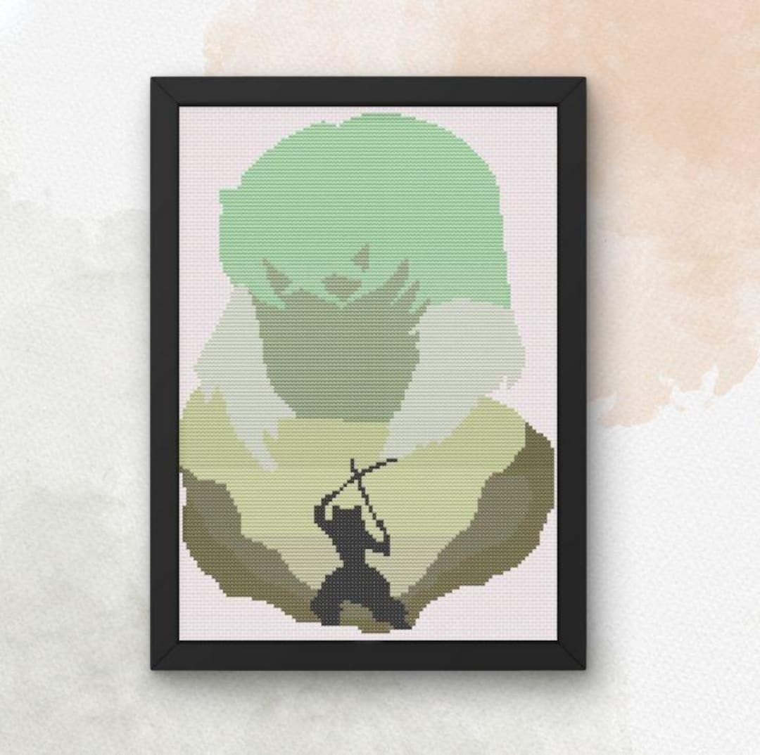 Inosuke Hashibira - Demon Slayer: Kimetsu No Yaiba- Pattern Cross ...