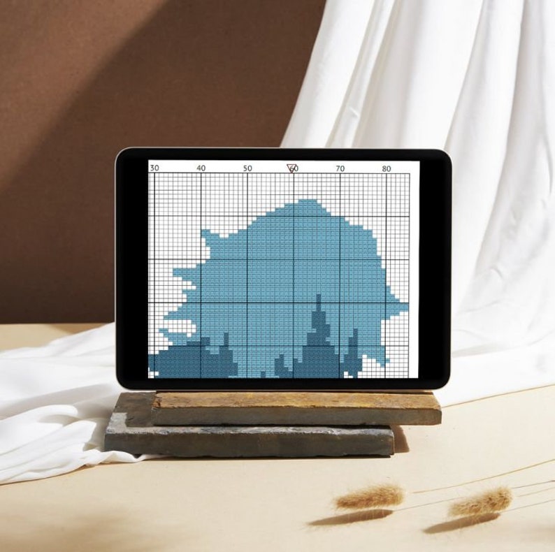 Giyu Tomioka - Demon Slayer: Kimetsu No Yaiba- Pattern Cross Stitch PDF ...