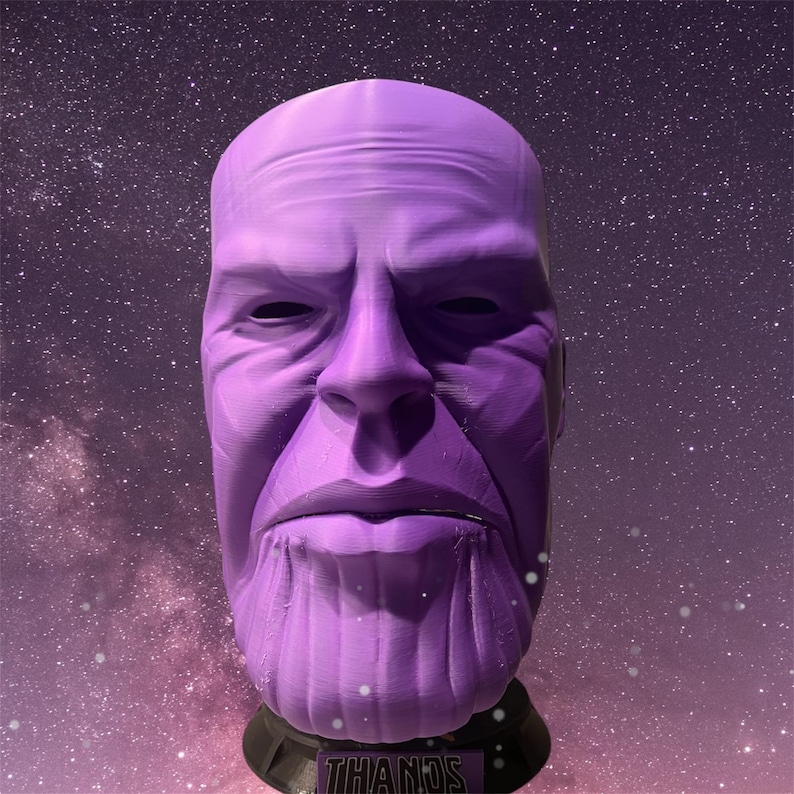 Thanos Replica Mask - Etsy