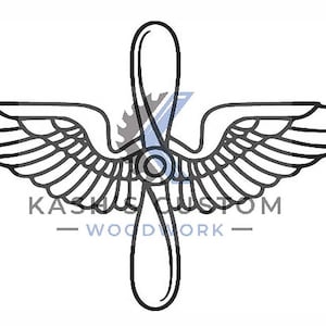 US Army Aviation Branch Insignia SVG | CNC Cut File | Laser Cut File ...