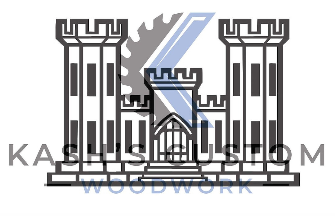 Combat Engineer Castle SVG | CNC Cut File | Laser Cut File | CNC Carve ...