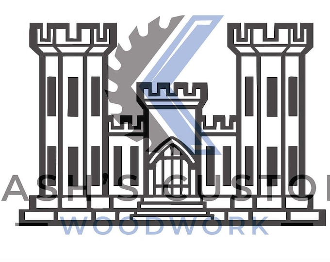 Engineer Castle, Marines/ Army, Vector File, SVG, Png, Dxf, Ai, Pdf ...