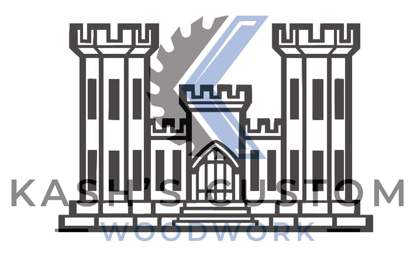 Combat Engineer Castle SVG | CNC Cut File | Laser Cut File | CNC Carve ...